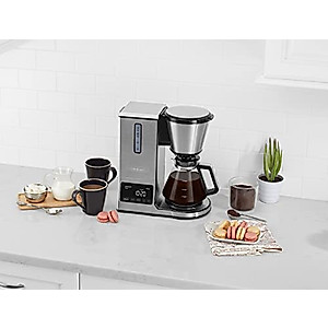 Cuisinart CPO-800P1 PurePrecision 8 Cup Pour-Over Coffee Brewer, Silver