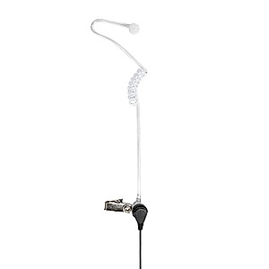 Walkie Talkie Headset for Cobra 1 Pin Acoustic Tube Earpiece with Mic Headsets with PTT Compatible with Cobra Talkabout CXT195 CX112 ACXT1035r ACXT145 ACXT545 PX655 RX385 RX685 Two Way Radio(2 Pack)