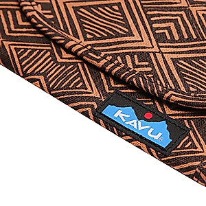KAVU Big Spender Tri-fold Wallet Clutch Travel Organizer-Mahogany Inlay
