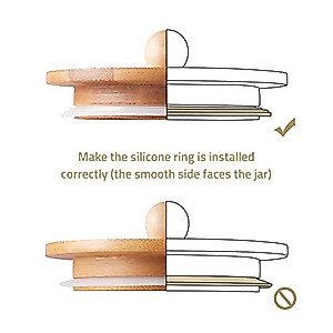 SWEEJAR Kitchen Canisters, 28 FLOZ Ceramic Food Storage Jar with Bamboo Lid and Seal Ring for Serving Ground Coffee, Tea, Sugar, Salt (Turquoise)