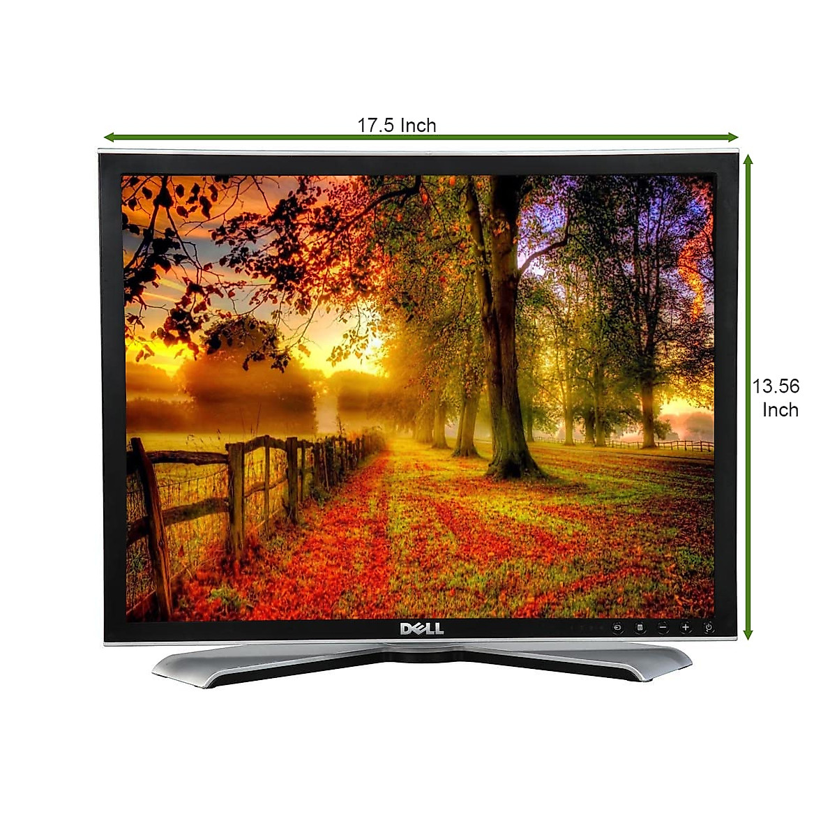 Dell P2210F Computer Desktop Tower LCD 22 Inch Monitor, VGA, DVI Ports, 5ms Response time, 1680 x 1050 Resolution, 170° /160° Viewing Angle (Renewed)