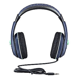 eKids Mandalorian The Child Headphones for Kids, Wired Headphones for School, Home or Travel, Tangle Free Stereo Headphones with Parental Volume Control, Connect via 3.5mm Jack
