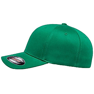 1963 Ford Fairlane Hardtop Outline Design Flexfit 6277 Athletic Baseball Fitted Hat Cap Pepper Green S/M