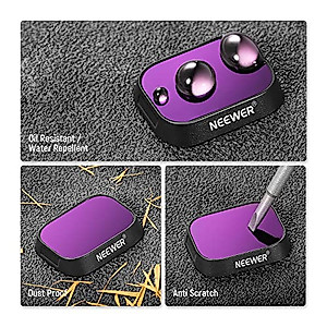 NEEWER ND Filter Set Compatible with DJI Mini 3/Mini 3 Pro, 6 Pack CPL ND8 ND16 ND32 ND64 ND128 Neutral Density Filter Drone Lens Accessory, Multi Coated HD Optical Glass, Lightweight Plastic Frame