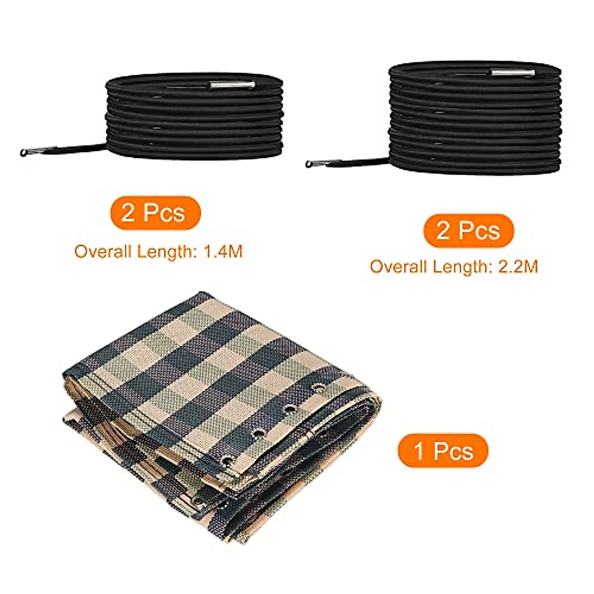 PATIKIL Gravity Chair Replacement Fabric, Anti-Gravity Chair Cloth Square Pattern Recliners Repair Tool Kit with with Cord Lace for Patio Outdoor, Green