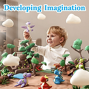 100g Foam Clay, Modeling Clay, Air Dry Ultra Light Clay, Non-Toxic, Non-Sticky, Ideal Gift for Boys and Girls