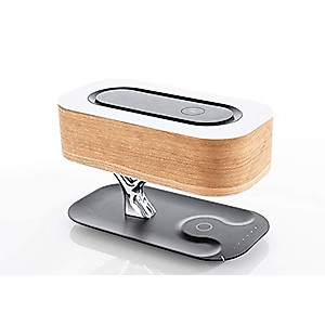 Sharper Image Bonsai Bluetooth Speaker Lamp with Wireless Charging Pad