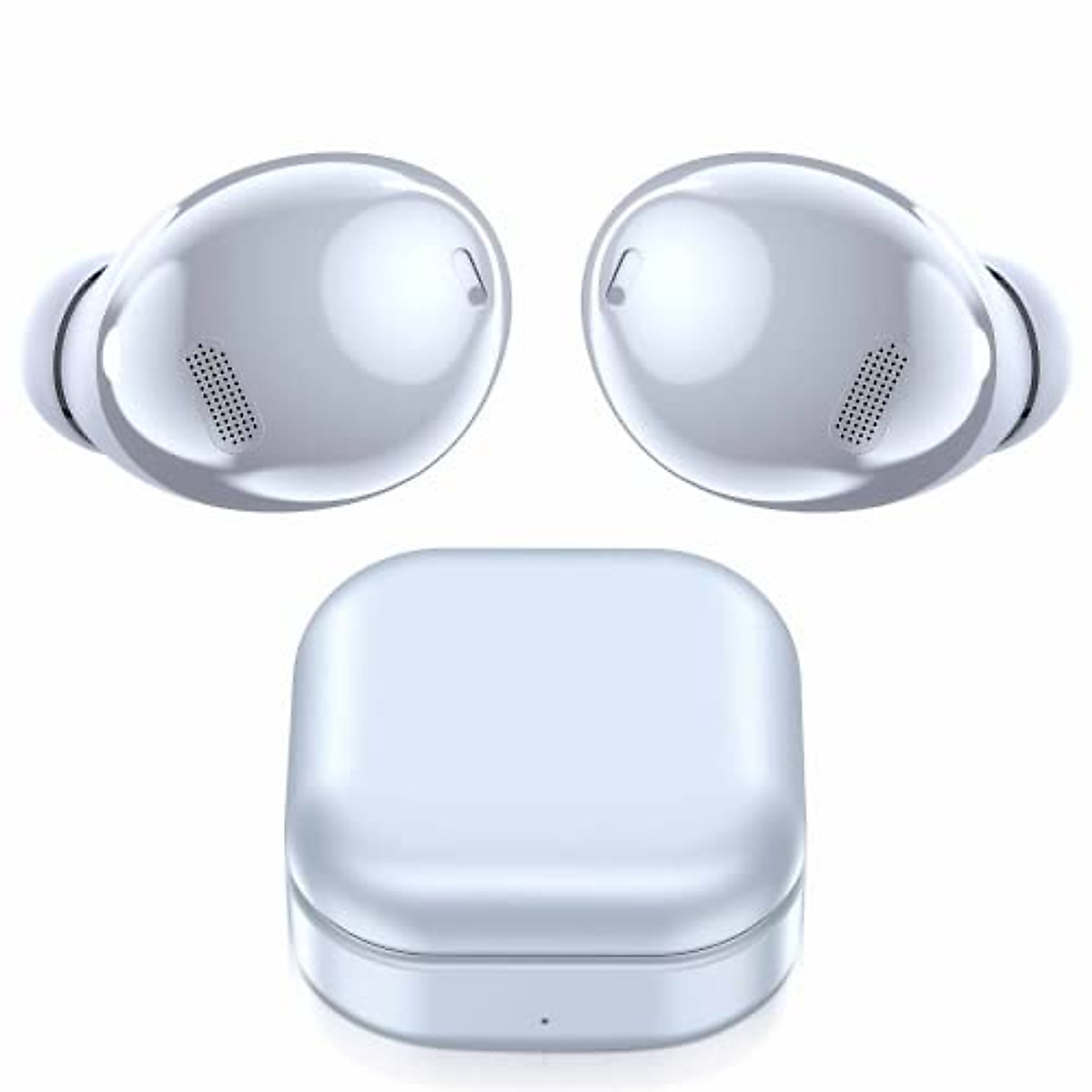 UrbanX Street Buds Pro Bluetooth Earbuds for Call Center True Wireless, Noise Isolation, Charging Case, Quality Sound, Water Resistant (US Version) - Frost White