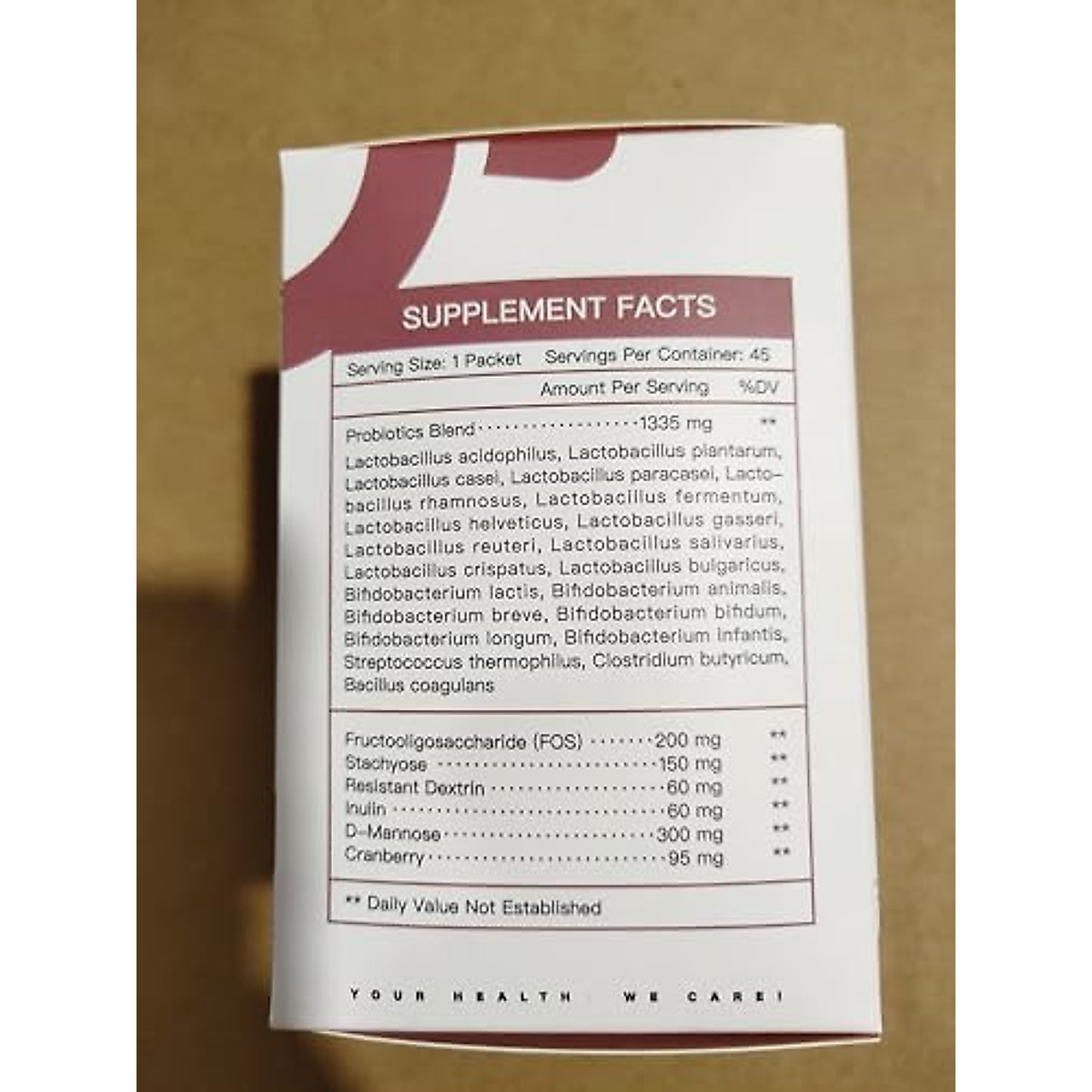 NATURE TARGET Probiotics-for-Women Prebiotics-and-Probiotics-Powder, 100-Billion-CFUs 45-Day-Supply, Women's-Probiotic with D-Mannose and Cranberry for Urinary Tract/Gut/Digestive Health