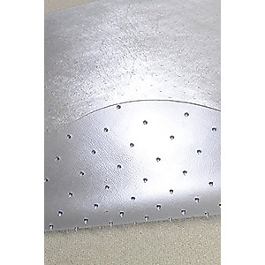 Evolve Modern Shape 45"x 60" Clear Rectangle Office Chair Mat For Low Pile Carpet, Made in the USA By Dimex, Phthalate Free (C5E6003G)