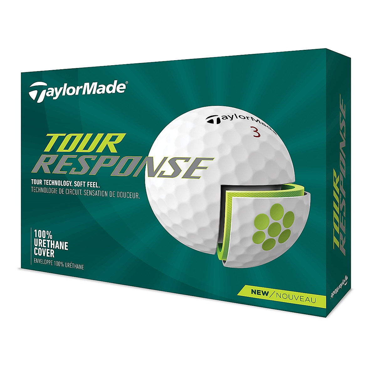 TaylorMade 2022 Tour Response Dozen, Right orientation, Ladies