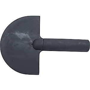 MARSHALLTOWN Rubber Wipe Down Blade, Cleans Excess Mud From Joints Wider than 90-Degrees, Sturdy Rubber Material, Threaded Handle Adapter, 6-3/4 Inches x 9-7/8 Inchces, 30