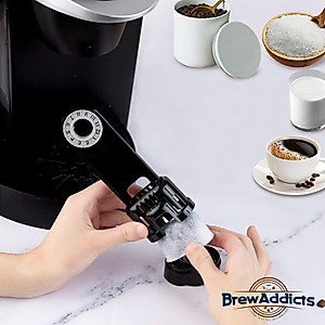 Brew Addicts Water Filter for Keurig 1.0 Coffee makers. Starter Kit: 6 filters & 1 Filter Holder. Replacement Water Filter Cartridges Kit Compatible with Classic Brewers