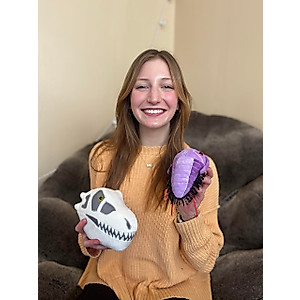 GIANT MICROBES Fuzzy Fossils Trilobite Plush - Learn About Fossils and Prehistoric Creatures, Unique Gift for Family, Friends, Scientists, Nature Lovers and Dinosaur Fans