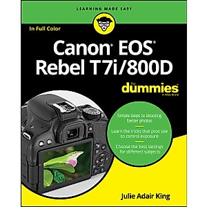 Canon EOS Rebel T7i/800D For Dummies