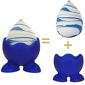 YAOSEN 4Pcs Silicone Egg Cup Holder Egg Serving Cup for Hard and Soft Boiled Egg (Multi)