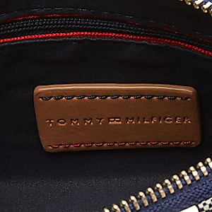 Tommy Hilfiger Womens Jaden Wristlet HANDBAG, Light Stone/Navy, One Size US