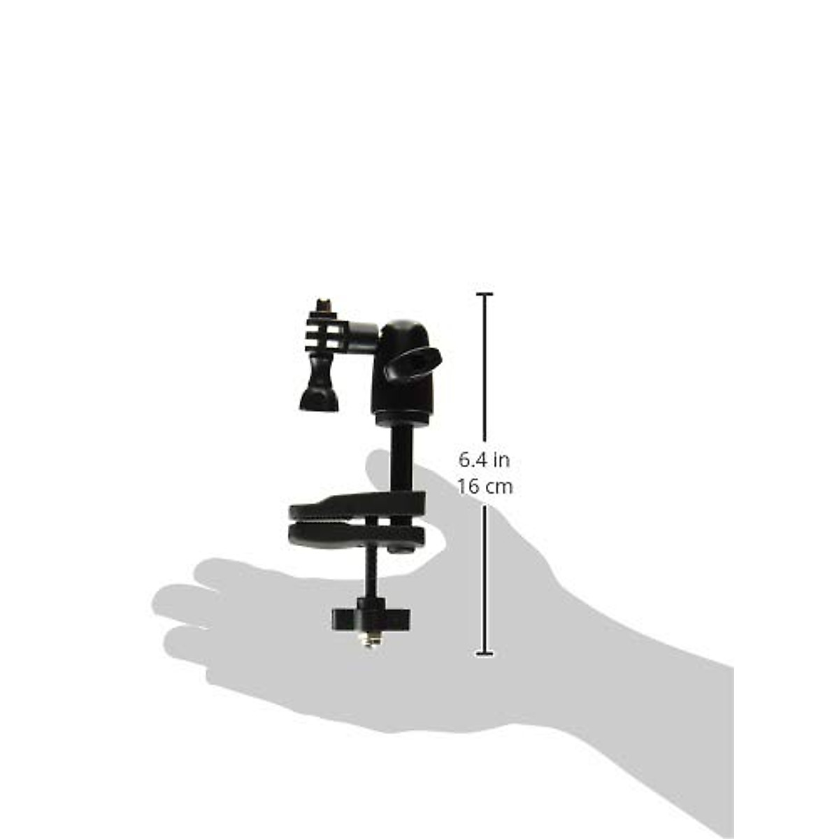 Zoom GHM-1 Guitar Headstock Mount, Flat Clamp Mount, Designed to be Used With Q2n, Q2n-4K, Q4, Q4n, and Q8
