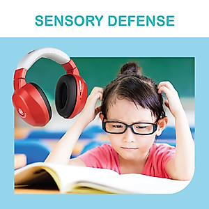 Lucid Audio Wireless HearMuff - Hearing Protection Earmuffs for Babies/Infants/Toddlers - Bluetooth Sensory Headphones for Autism, Fireworks, Sporting Events (Light Blue)