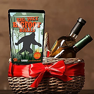 Big Wet Bigfoot Balls Bath Bombs - Funny Sasquatch Design - Cool Bath Bombs for Men - Giant Root Beer Bath Fizzers, Handcrafted in The USA, 2 Count