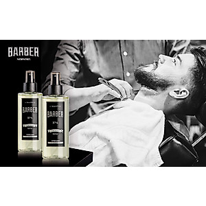 Marmara Barber Cologne - Best Choice of Modern Barbers and Traditional Shaving Fans (No 4 Green, 250ml x 2 Bottles)