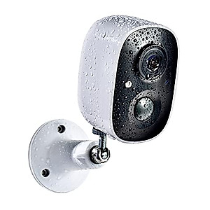 GMK Security Camera Wireless Outdoor, 1080P Color Night Vision AI Motion Detection 2-Way Talk Battery Powered WiFi Home Indoor Camera IP65 Weatherproof Spotlight Siren Alarm Cloud/SD Storage
