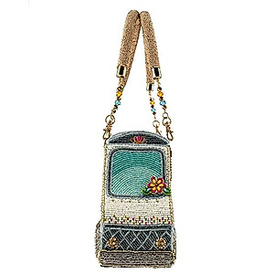 Mary Frances Here's the Scoop Top Handle Ice Cream Truck Handbag, Multi