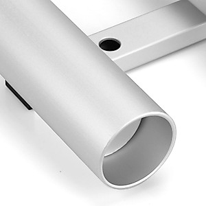 3 Tube Aluminium Fishing Rod Holders, 3 Link Wall-Mounted Pod Rack, Be Suitable for Marine Boat Yacht Camper RV