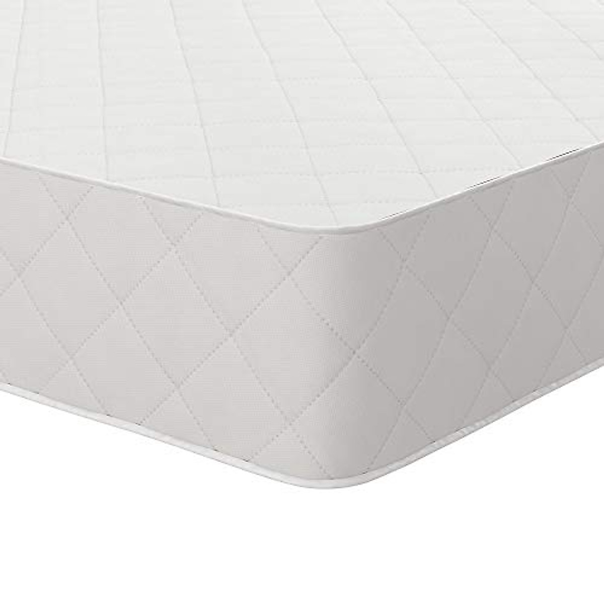 Safety 1st Polypropylene Vinyl Cover Heavenly Dreams Deluxe Dual 2-in-1 Baby Crib and Toddler Mattress, Waterproof and Stain Resistant Cover,Firm, White