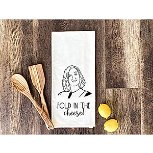 Fold In the Cheese Funny Kitchen Towels Set of 2