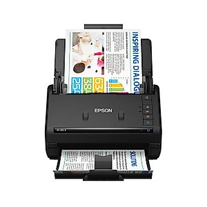 Epson Workforce ES-400 II Color Duplex Desktop Document Scanner for PC and Mac, with Auto Document Feeder (ADF). Full 1-Year Warranty (Renewed)