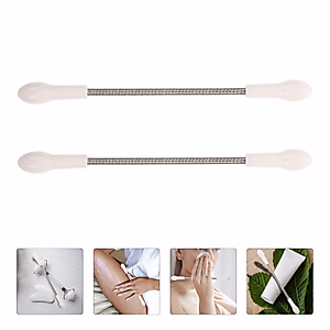 SUPVOX 2Pcs Facial hair remover stainless steel hair removal spring from upper lip chin cheeks and neck
