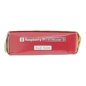 Raspberry Pi 4 Model B 2019 Quad Core 64 Bit WiFi Bluetooth (4GB)