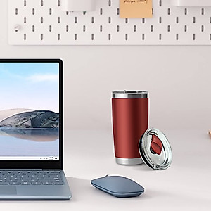 YKOAJG Magnetic Slide Replacement - For Yeti - Lid 10 oz, 16 oz, 20 oz, 26 oz, 30 oz, 4 Color (Black, Vermilion, Dark Blue, Green)