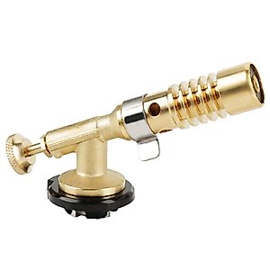 Flame Gun 1300°C Professional Kitchen Cooking Torch Manual Ignition with Adjustable Flame for Crafts Cooking BBQ Baking for Camping/Home Culinary School/BBQ