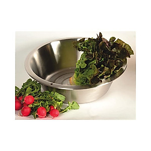 Lindy's 615-48850 Quart Stainless Steel Flat Bottom Dish Pan