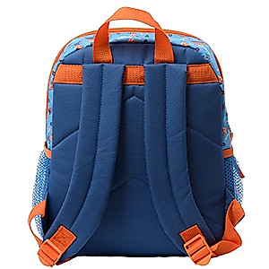 Blippi Vehicle Fun Interactive Mini Backpack For Kids, Boys & Girls Pre-School School Bag With Padded Back And Adjustable Straps,Versatile 12"
