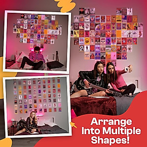 80 Pcs Rock & Grunge Posters - 80s & 90s Band Posters for Room Aesthetic & Decor