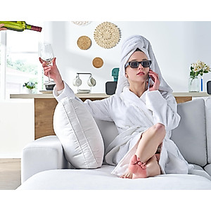 PaPaJet Modular Sectional Sofa, 114 Inches Down Filled Sectional Sofa, 3 Seater Oversized Comfy Couch for Living Room, White Linen Cloud Couch Set