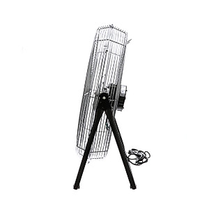 TPI Corporation F24-TE Industrial Workstation Floor Fan, Single Phase, 24" Diameter, 120 Volt