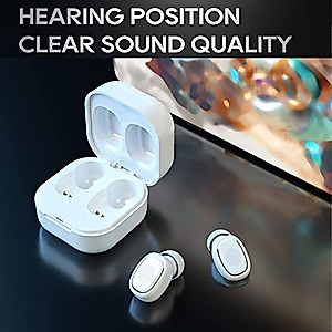 Wireless Bluetooth 5.2 Headphones Transparent Digital Display Headphones Mini in-Ear Wireless Sports Headphones New &HiFi