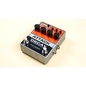 Electro-Harmonix Attack Decay Pedal, Model Number ATTACK DECAY, Multi Color, Electric Guitar Electronics Distortion Simulator