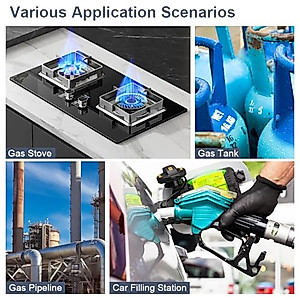 Smoke Detector, Fire Alarms with Battery Operated, Photoelectric Sensor Smoke Alarms with Light Sound Warning, Test Button, Fire Safety for Home Hotel