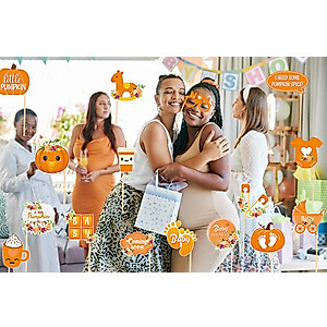 Little Pumpkin Baby Shower Decorations, Little Pumpkin Baby Shower Photo Boot Props, Fall Baby Shower Photo Prop Decorations, A Little Pumpkin is on the Way, Fall Little Pumpkin Gender Reveal Decor PB