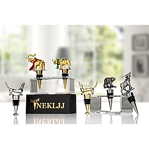 Dachshund Wine Bottle Stopper Decorative - Dog Wine Stopper for Gift Pretty Wine Stopper Holder Display Unique Wine Accessories