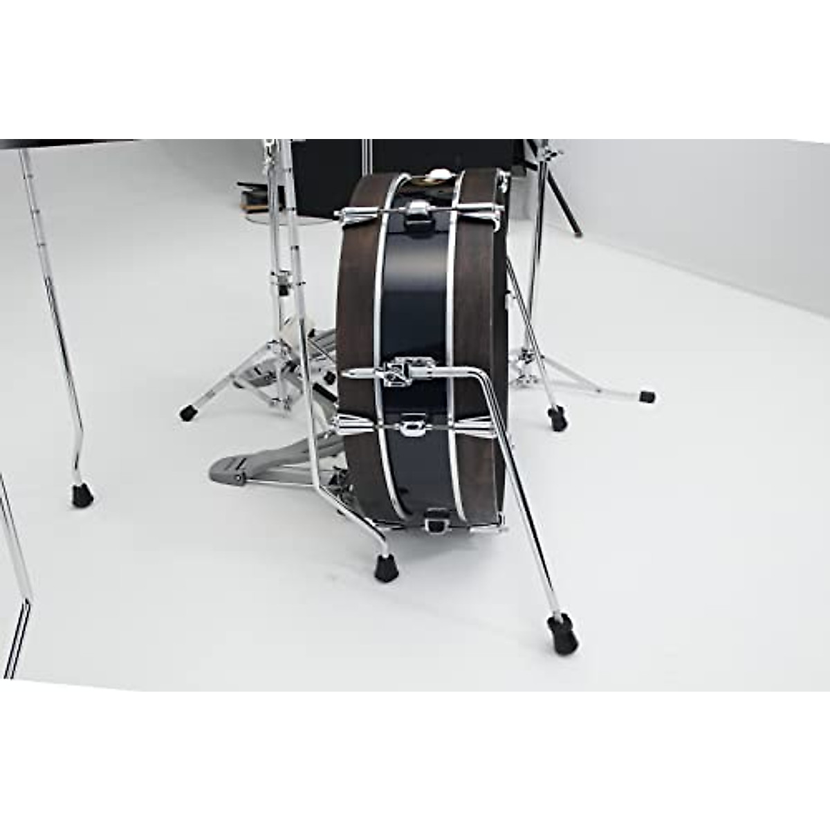 Tama Club-JAM Pancake LJK48P 4-piece Shell Pack with Snare Drum - Hairline Black