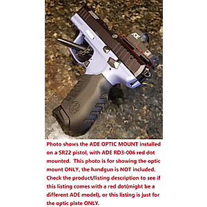 Ade Advanced Optics Bertrillium RD3-013 Red Dot Reflex Sight for Ruger SR22 Pistol