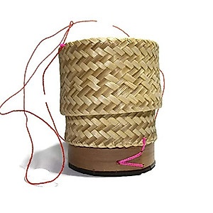 Wonder Run Basket Sticky rice to Craft handmade from bamboo in Thailand for kitchenware or cookware steamer pot food