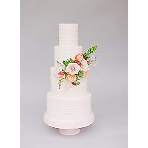 Shape Innovation - 4 piece Round Cake Dummy Set 6", 8", 10" & 12" by 4" thick. Perfect for wedding cakes, birthday cakes, display cakes, window displays, parties