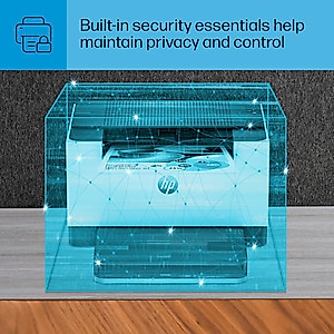 HP LaserJet M209d Laser Printer, Black and White, Automatic Duplex, USB Connection Only (Cable Included), Ideal in Home Office (8J9L0F)